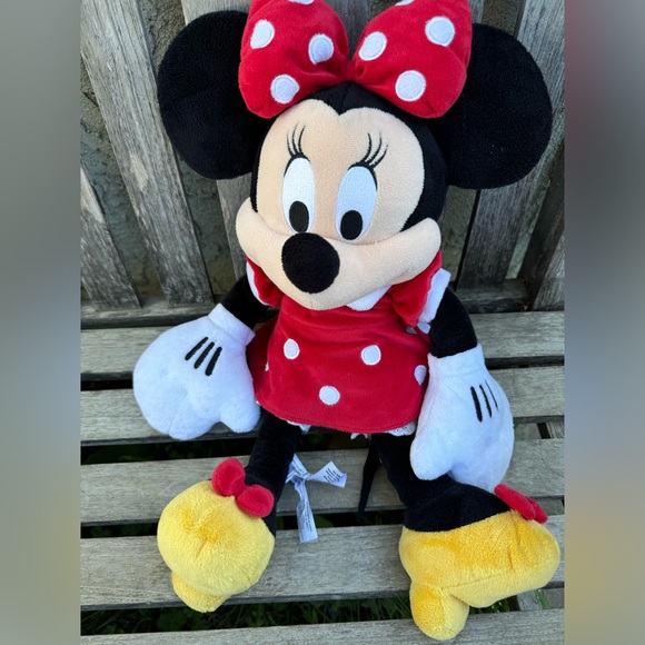 Toys | Minnie Mouse Disney Store Stamped Foot Plush Toy 18 | Poshmark